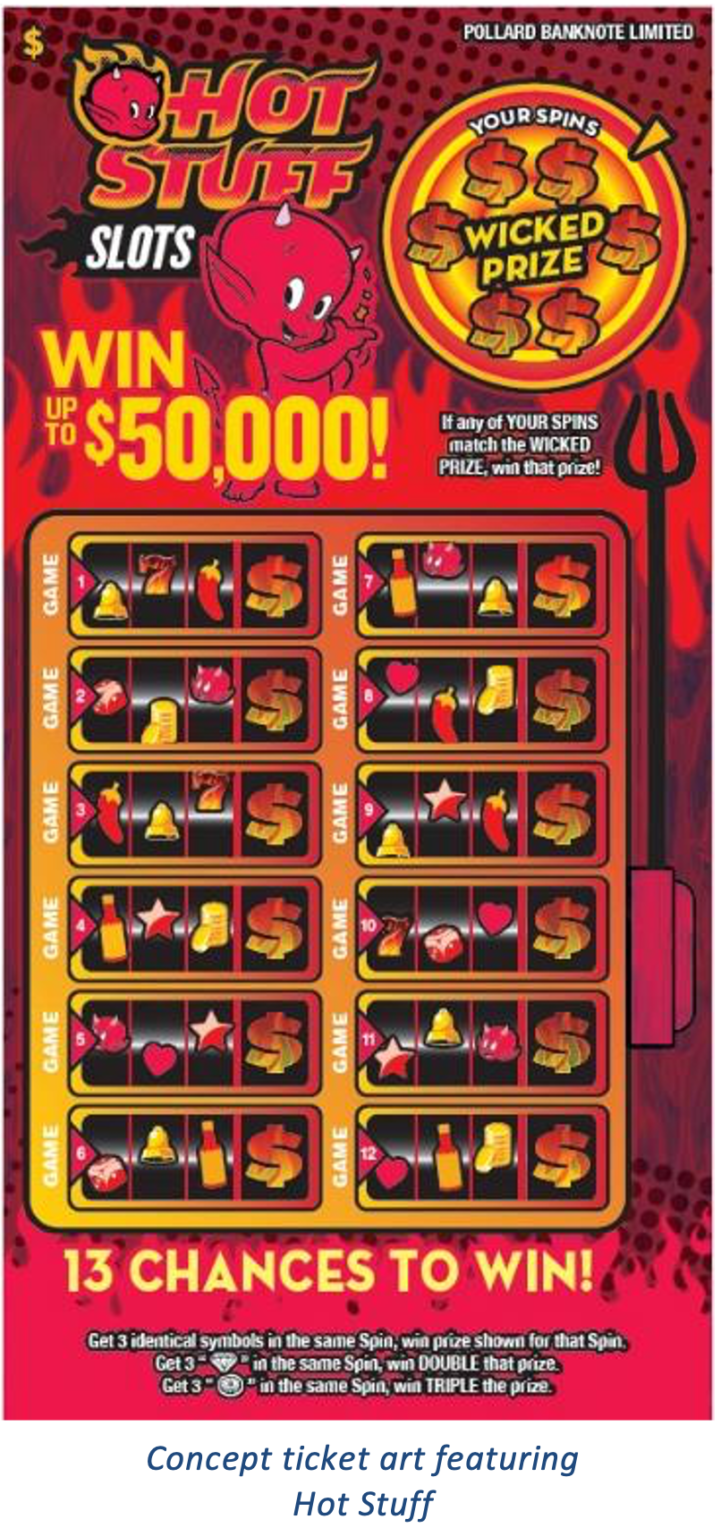 Hot Stuff Brings The Heat To Pollard Banknote’s Licensed Brand ...